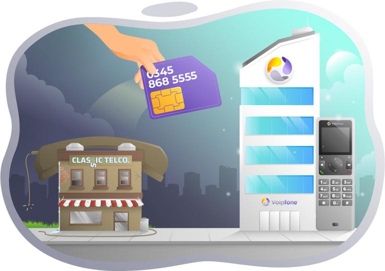 Voipfone - VoIP phone services for business, home and home-workers.