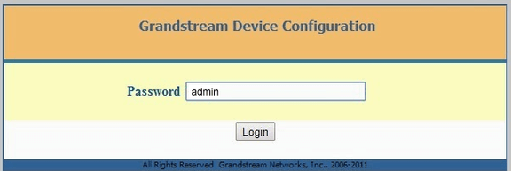 Voipfone - Grandstream GXP2000 Setup Guide