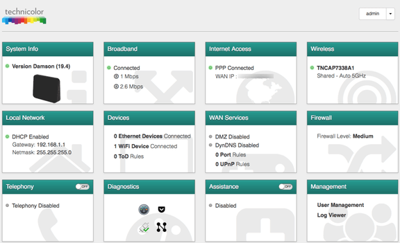 Voipfone - Trooli broadband router DGA4134 VoIP setup guide