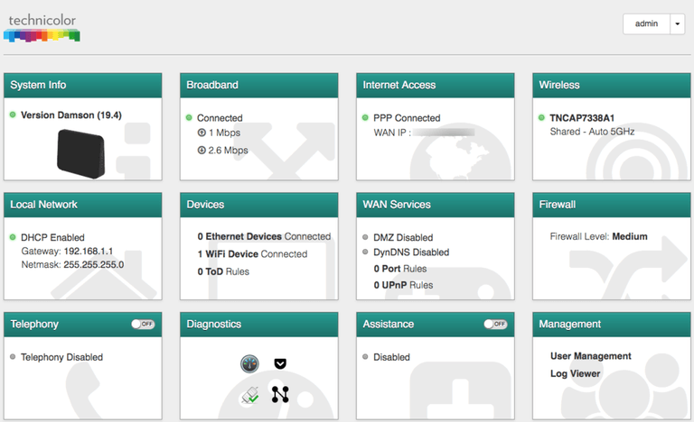 Voipfone - Trooli broadband router DGA4134 VoIP setup guide
