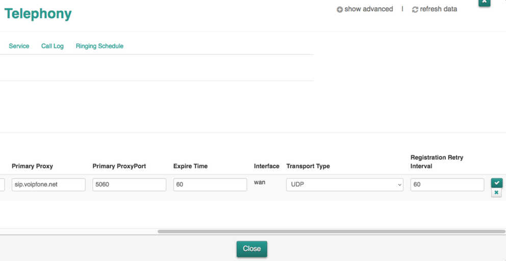 Voipfone - Trooli broadband router DGA4134 VoIP setup guide