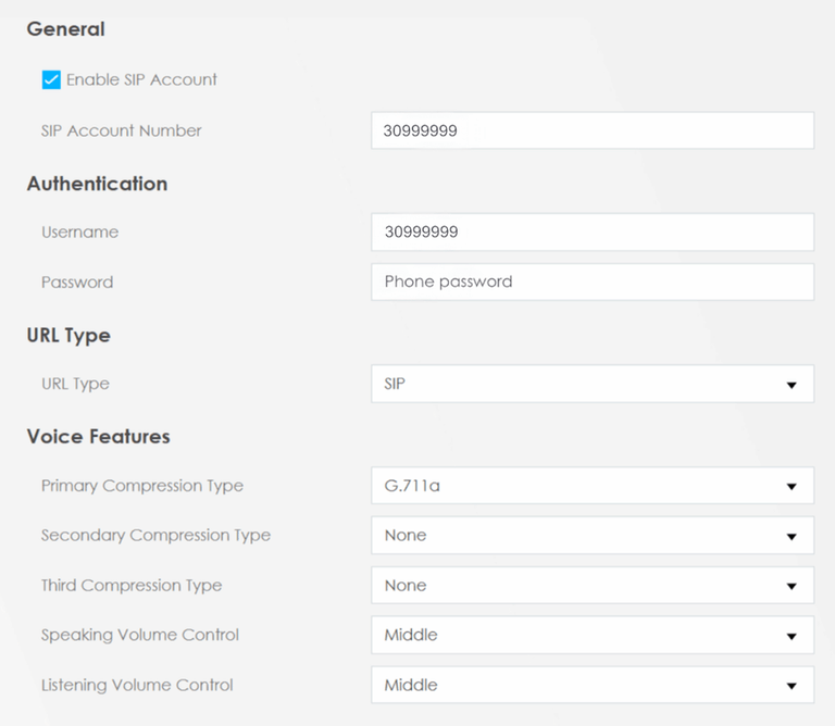 Voipfone - Trooli broadband router Zyxel EX5601-T0 VoIP setup guide